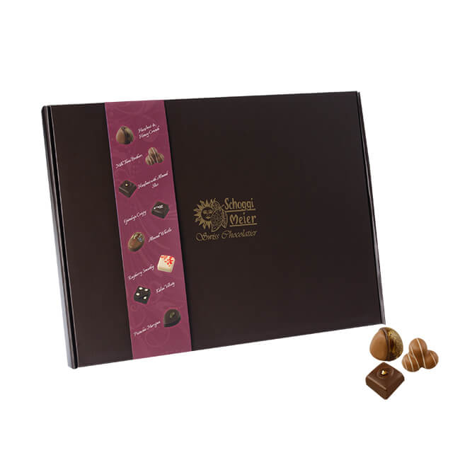 Graceful Assorted Praline Tray (48pcs) – Schoggi Meier